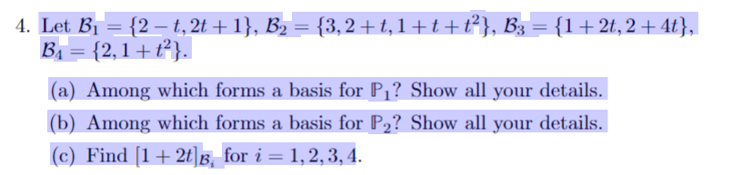 Solved 4. Let | Chegg.com