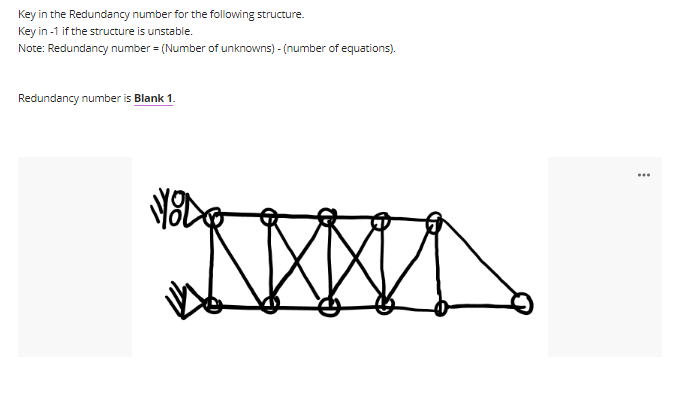 Solved Key in the Redundancy number for the following | Chegg.com
