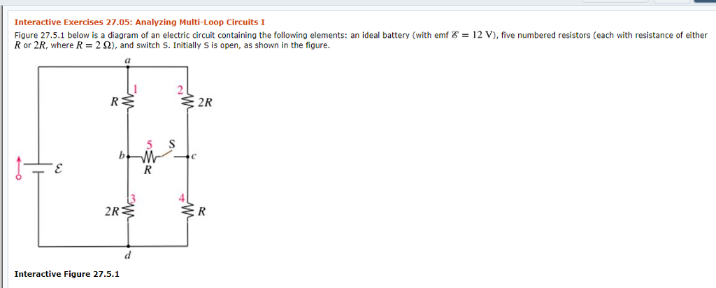 Solved Interactive Exercises 27.05: Analyzing Multi-Loop | Chegg.com