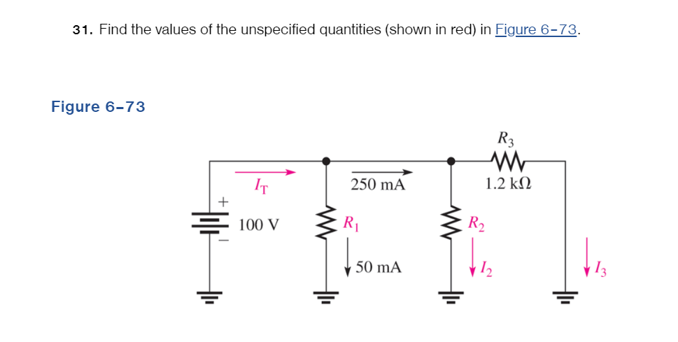 Solved 31. Find the values of the unspecified quantities | Chegg.com