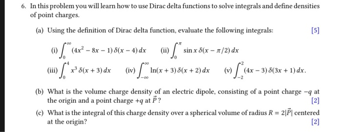 Solved 6. In this problem you will learn how to use Dirac | Chegg.com