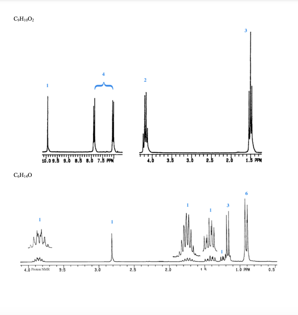 C6H15 N 763H C8H8O2 77C3H6O2 C4H10O 78C4H8O2 C8H8O 2H | Chegg.com