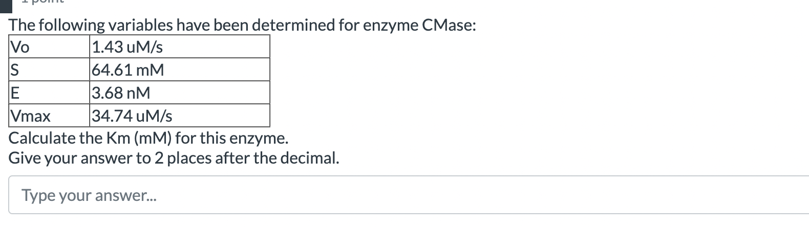 Solved The following variables have been determined for | Chegg.com