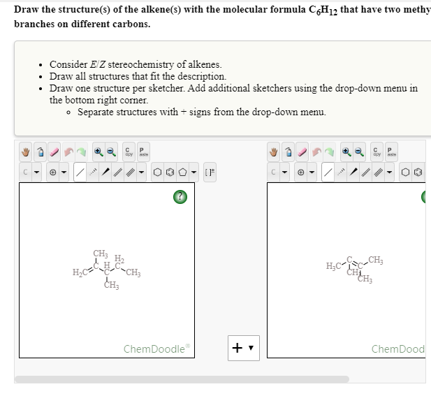 Solved Draw the structure(s) of the alkene(s) with | Chegg.com