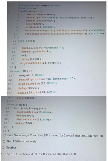 Solved What does the LED if button B1 is pressed (assume the | Chegg.com