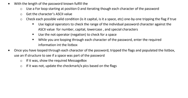 Solved Project 4-Password Checker Figure 1 Figure 2 In this | Chegg.com