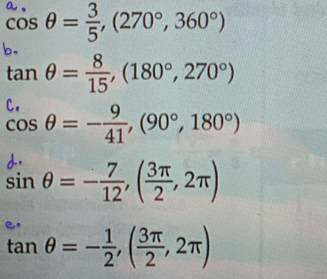 Solved Find the values of sin 20, cos 20, and tan 20 for the | Chegg.com