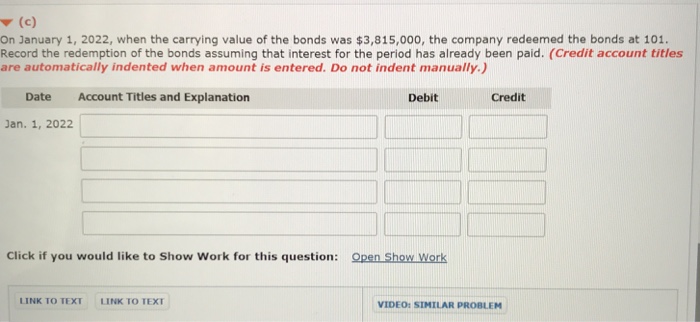 Solved Problem 15-02A a-c (Part Level Submission)(Video) | Chegg.com