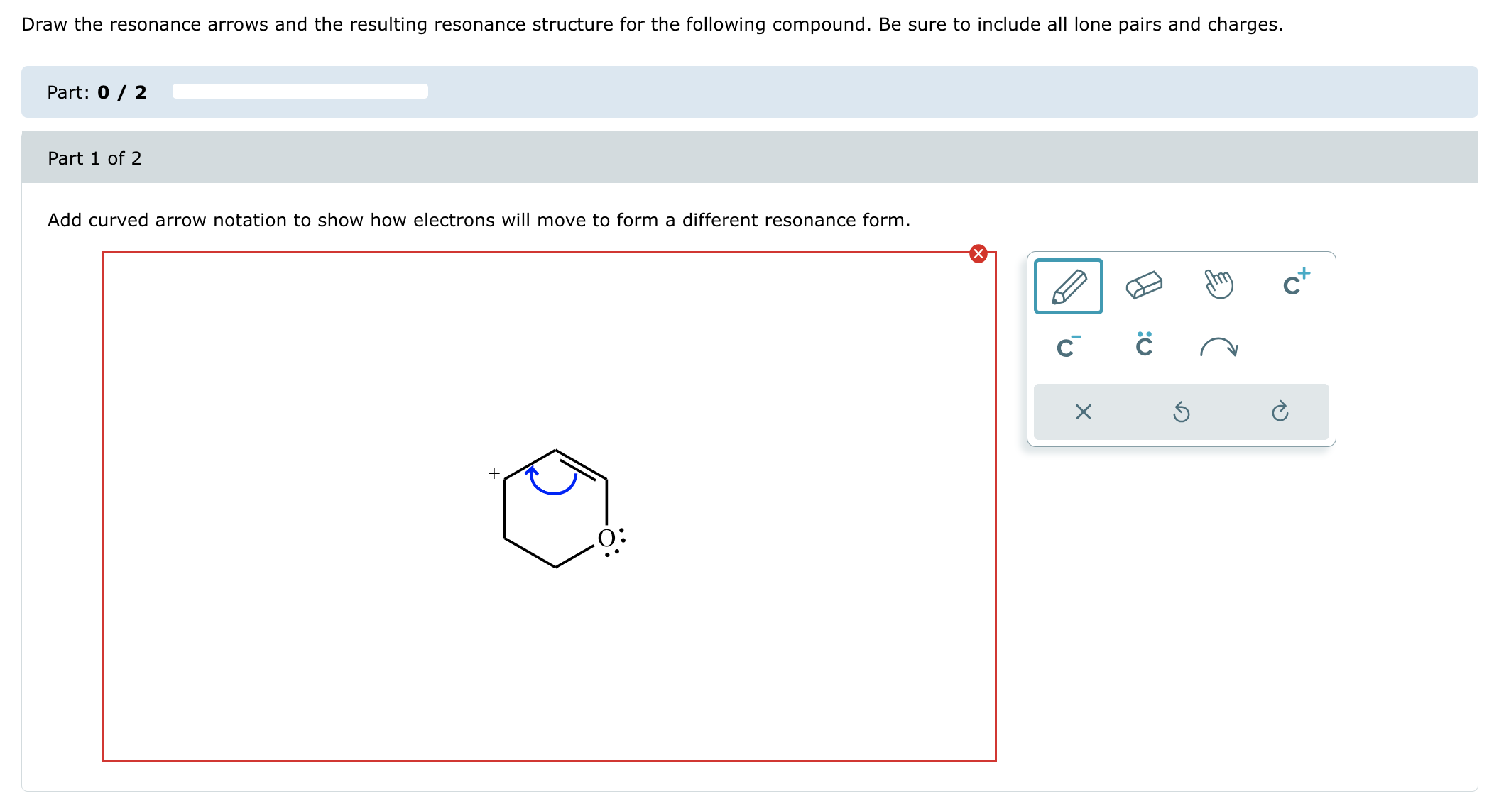 Solved Add curved arrow notation to show how electrons will | Chegg.com