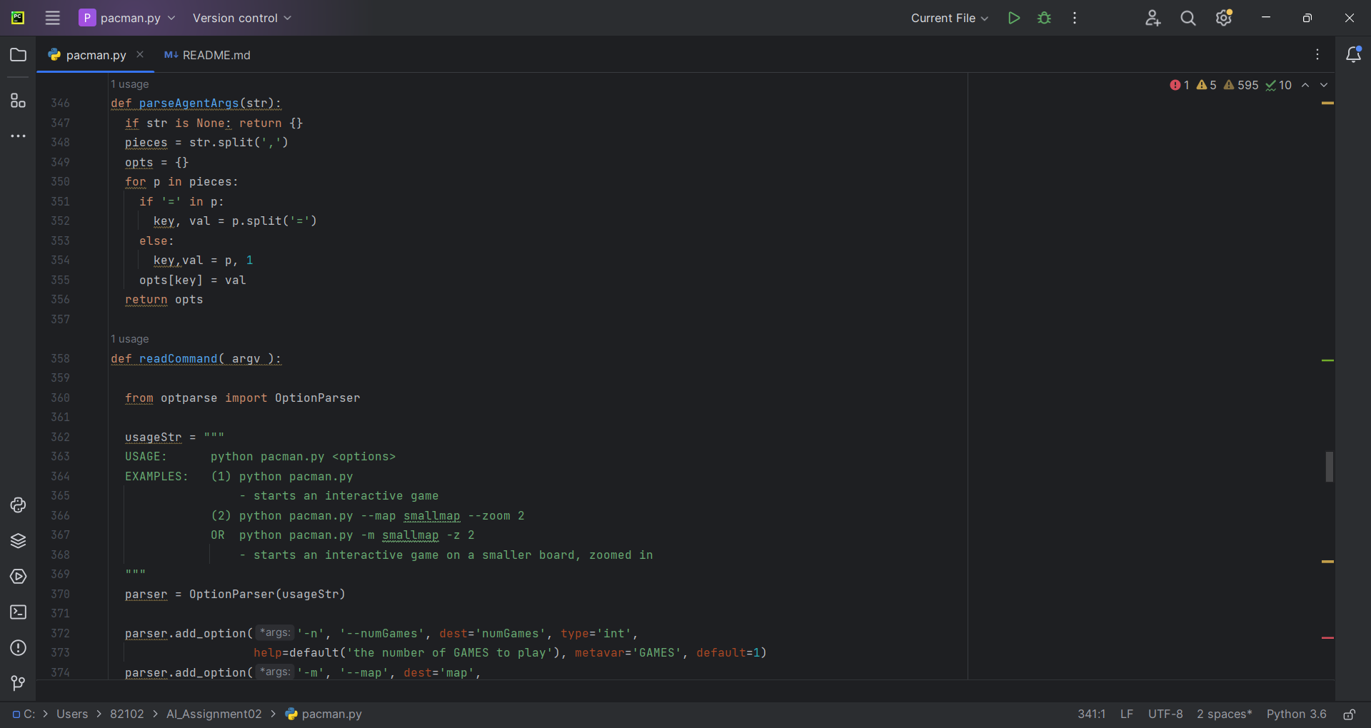 Solved How can i write a Minimax Agent code?I should use | Chegg.com