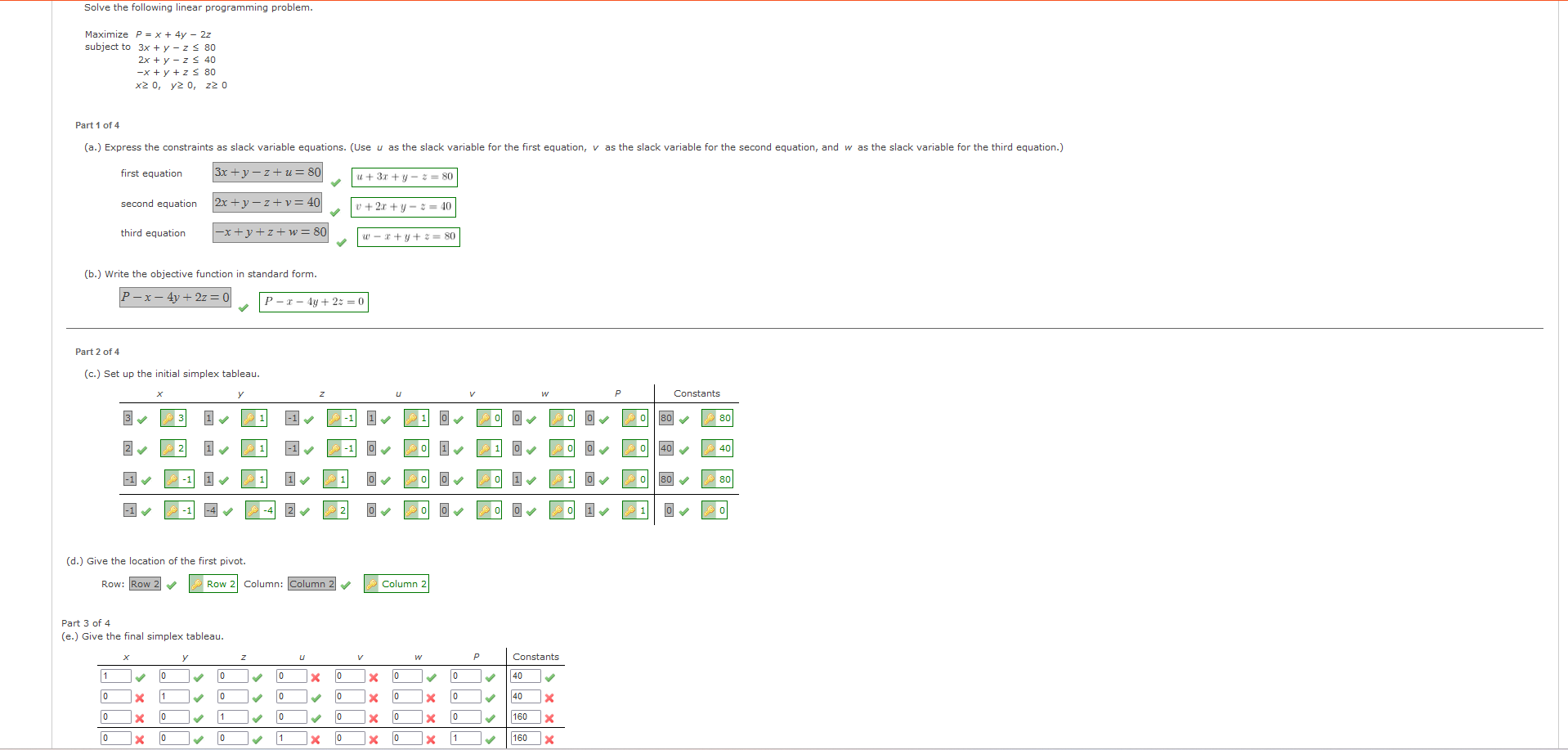 Solved Solve the following linear programming | Chegg.com