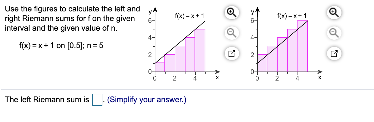 Solved Use the figures to calculate the left and right | Chegg.com