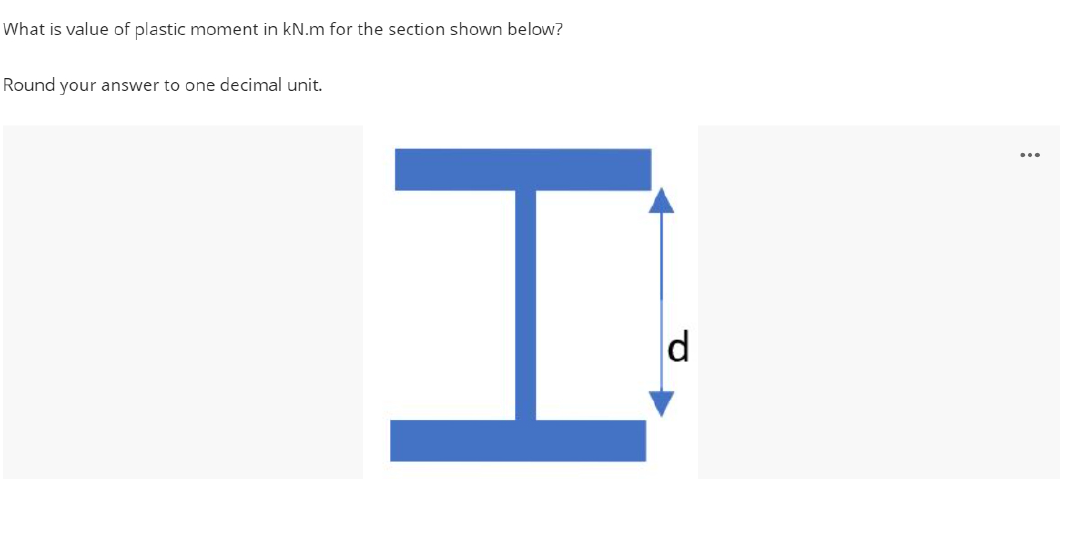 Solved Width of top flange = Width of bottom flange= 257 mm | Chegg.com