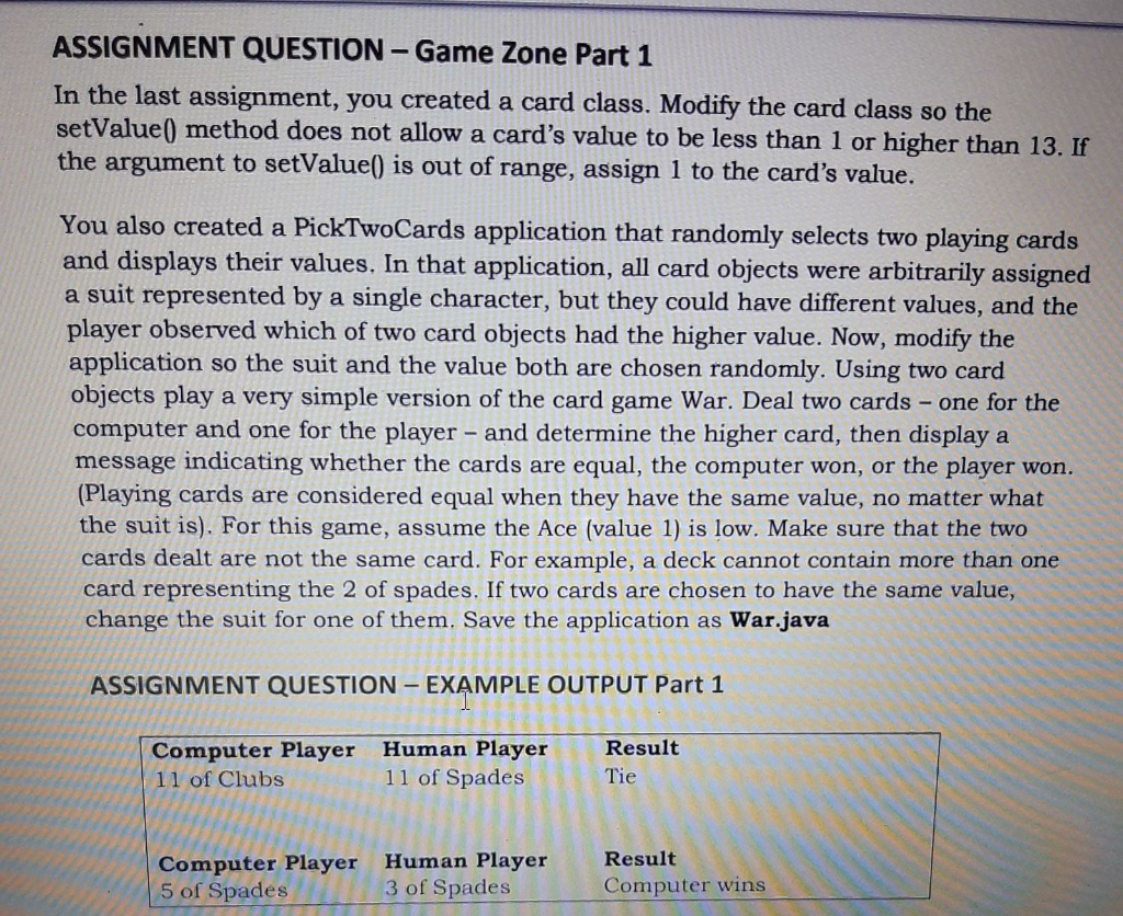 Solved ASSIGNMENT QUESTION - Game Zone Part 2 Now modify the | Chegg.com