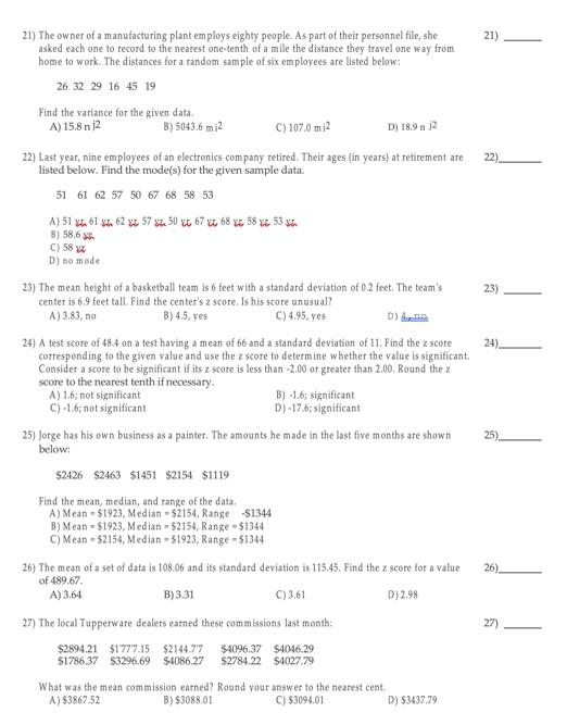 Solved 21) 22) 21) The owner of a manufacturing plant | Chegg.com