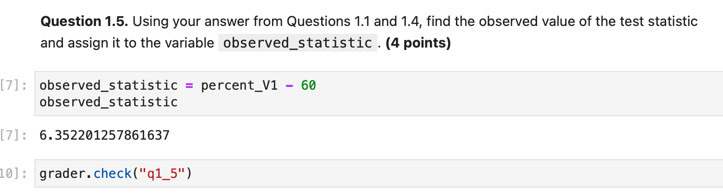 Solved Looking for help with 1.7, I attached my work for | Chegg.com