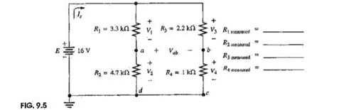 Solved a) Construct the series-parallel network of Fig 9.5 | Chegg.com