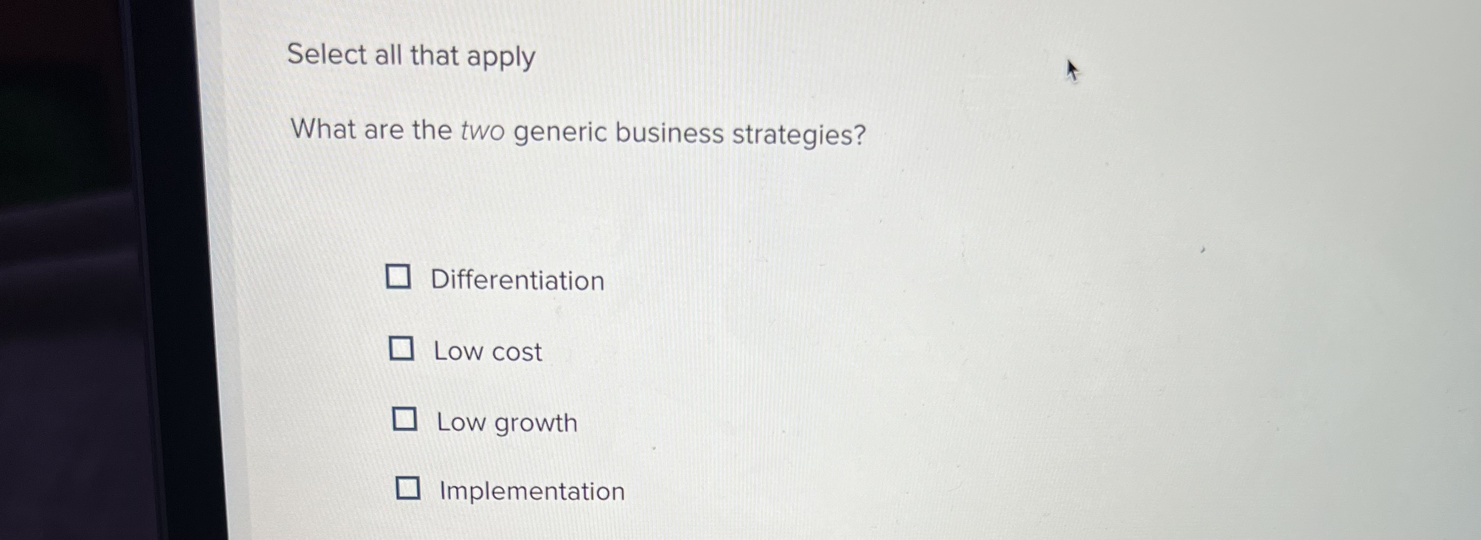 Solved Select all that applyWhat are the two generic | Chegg.com
