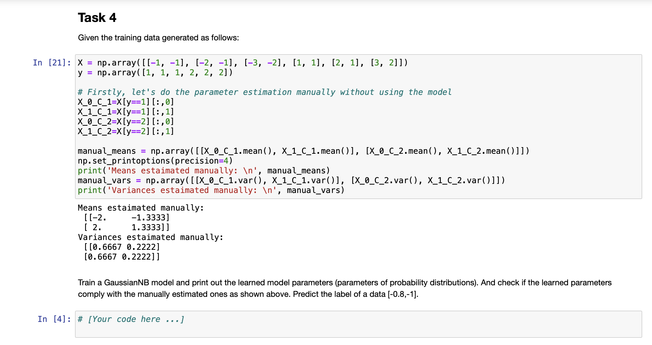 Solved - K-Nearest Neighbours Classifier Now we can start | Chegg.com