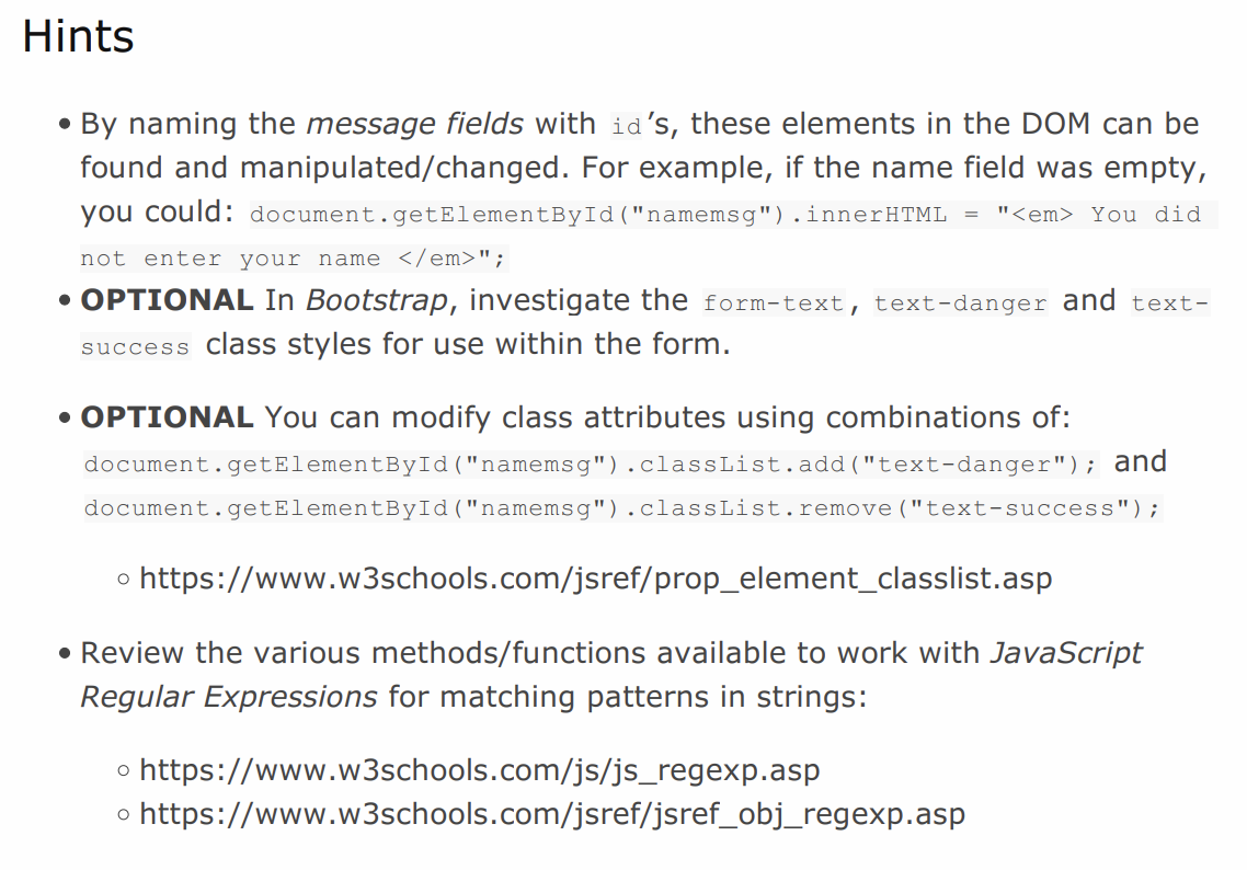 Solved You are required to complete a simple form where the | Chegg.com