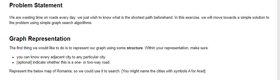 Solved Problem Statement We are wasting time on roads every | Chegg.com