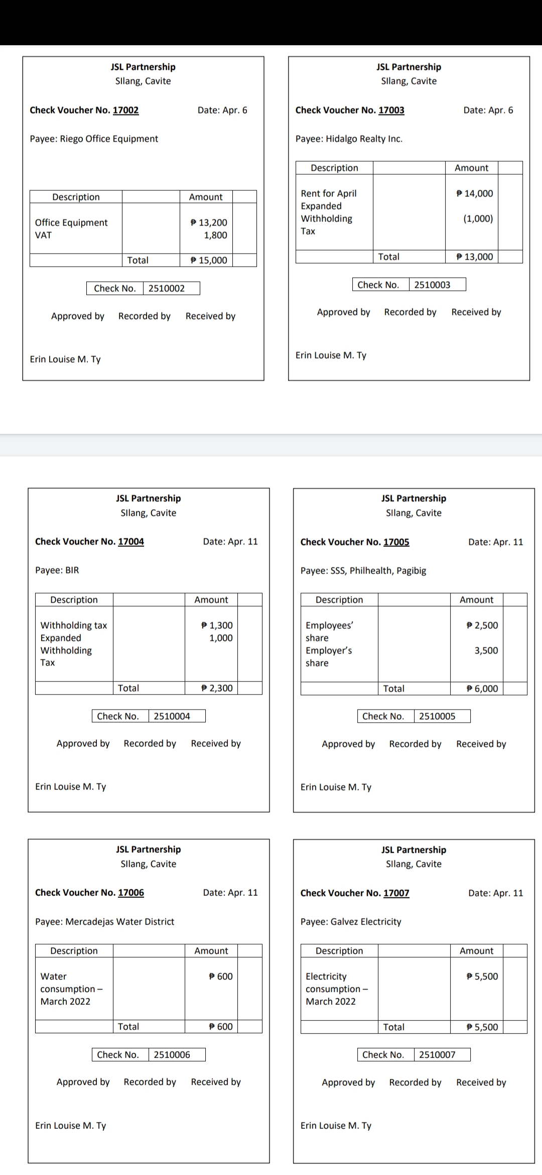 ACCOUNT NO. CHECK NO. ABCDED\begin{tabular}{|l|l|} | Chegg.com
