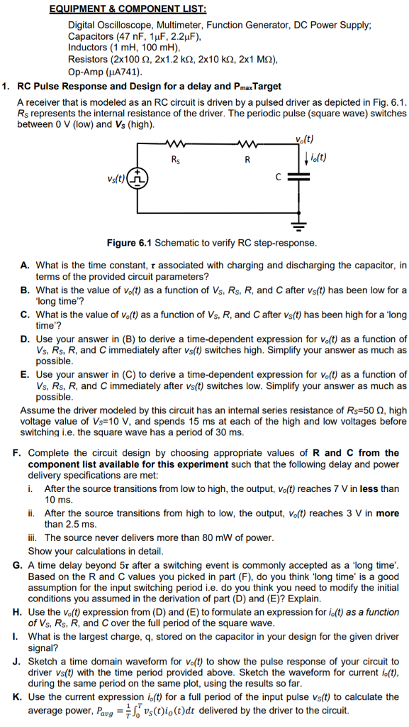 Solved Digital Oscilloscope, Multimeter, Function Generator, | Chegg.com
