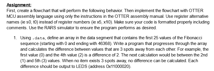 Solved Assignment: First, create a flowchart that will | Chegg.com