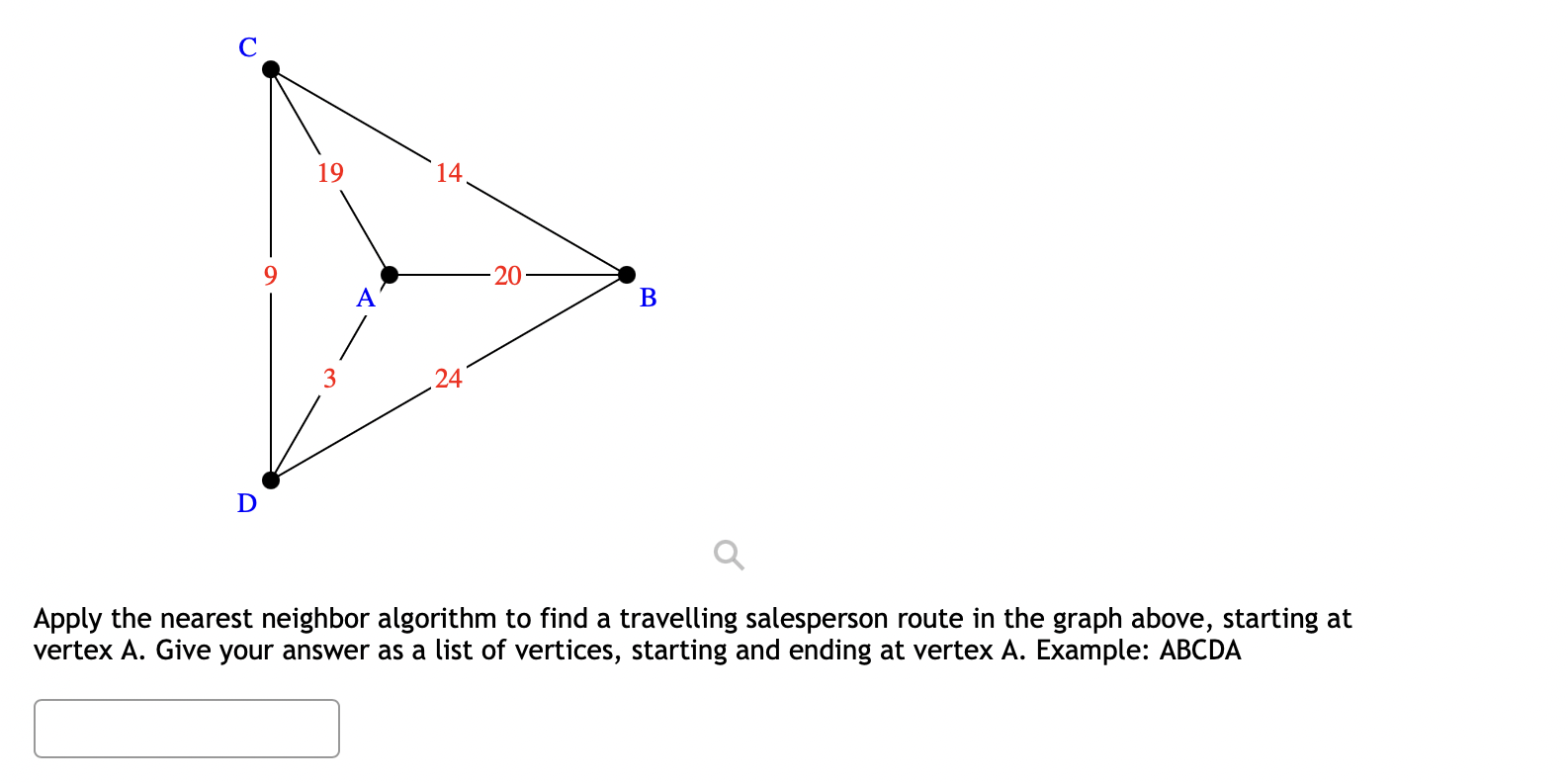 Solved 19 B D Apply the nearest neighbor algorithm to find a | Chegg.com