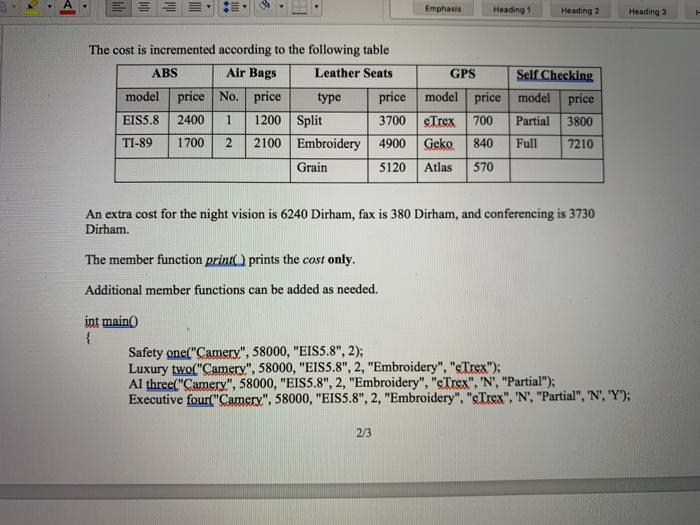 Solved DEFINITIONS A virtual function is declared by | Chegg.com