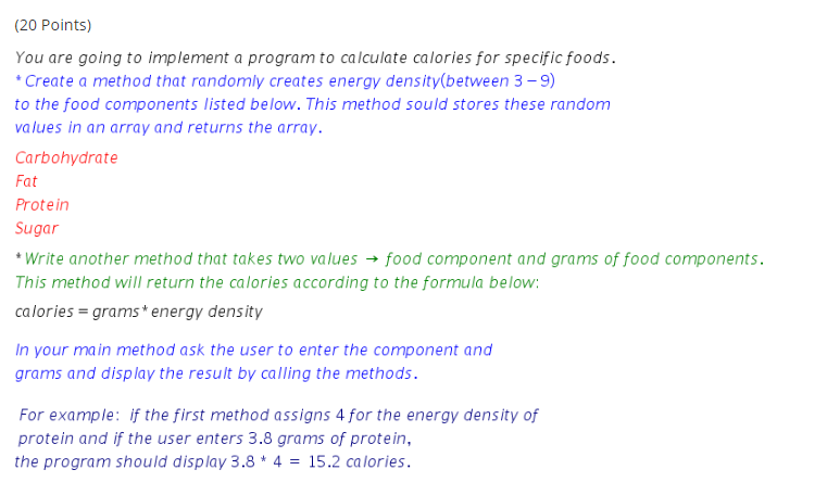 Solved (20 points) You are going to implement a program to | Chegg.com
