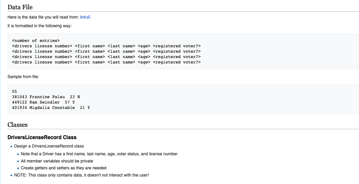 Topics • Designing classes • Arrays of Objects • File | Chegg.com