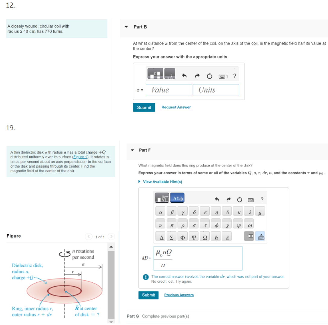 Solved A closely wound, circular coil with radius 2.40 cm | Chegg.com