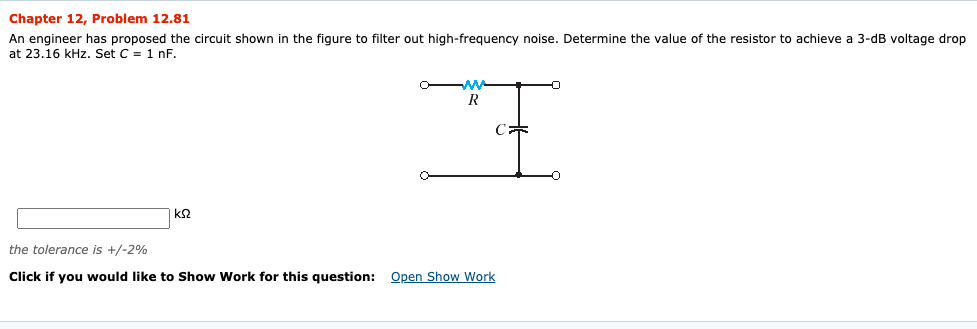 Solved Chapter 12, Problem 12.60 Consider the network in the | Chegg.com