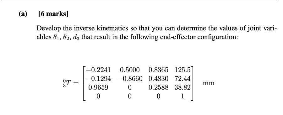 Figure 4 shows an RRP robotics manipulator with | Chegg.com