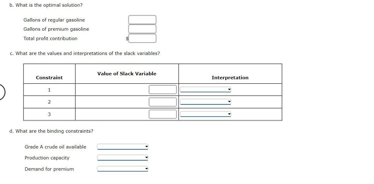 c. What are the values and interpretations of the | Chegg.com