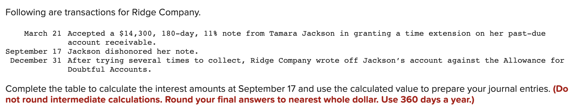 Following are transactions for Ridge Company. March | Chegg.com