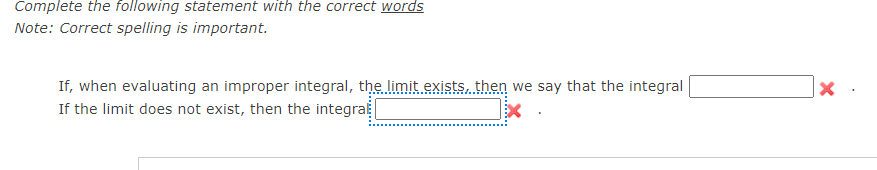Solved Complete the following statement with the correct | Chegg.com