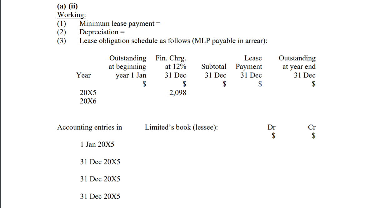Solved Beta Limited, which has an accounting year end of | Chegg.com