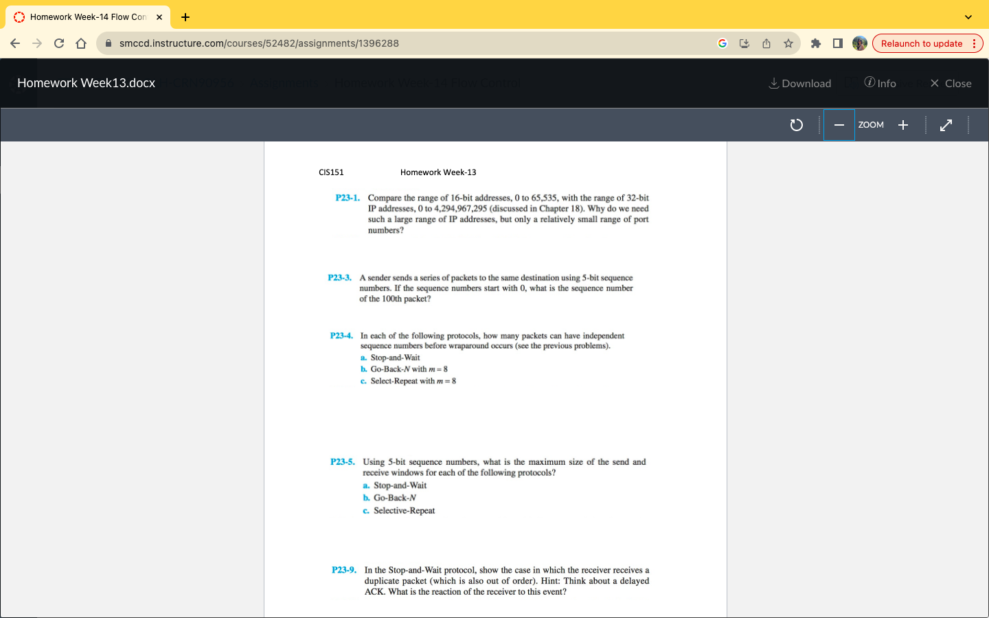 Solved P23-1. ﻿Compare the range of 16-bit addresses, 0 ﻿to | Chegg.com