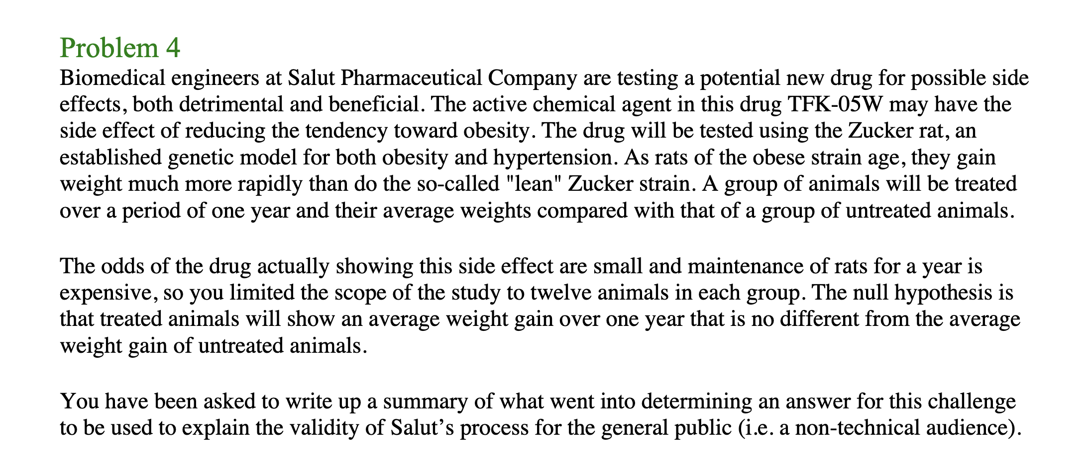 The Question: How do you explain these data to | Chegg.com