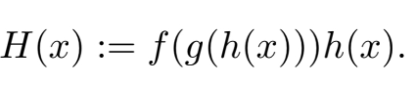 Solved Consider the functionsCalculate the derivative of is | Chegg.com