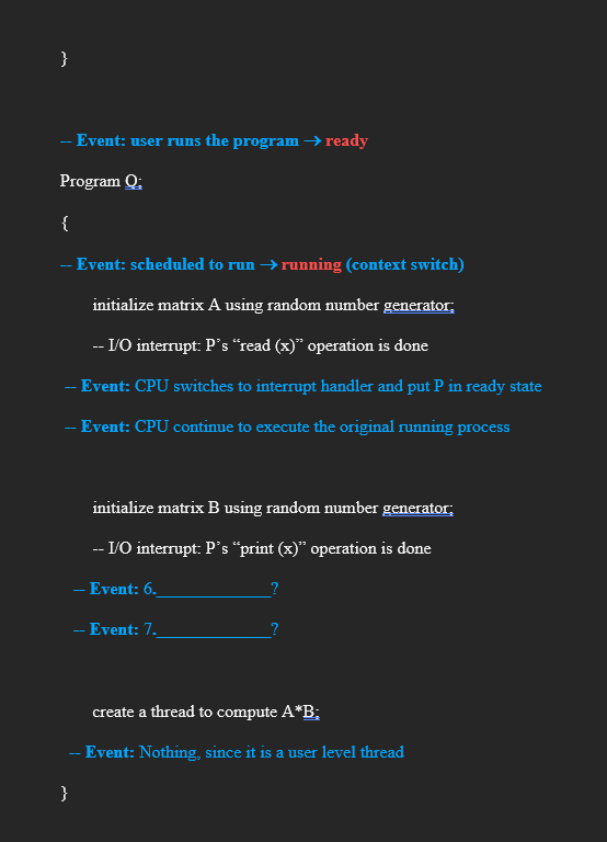 Solved Consider The Following Two High Level Programs That