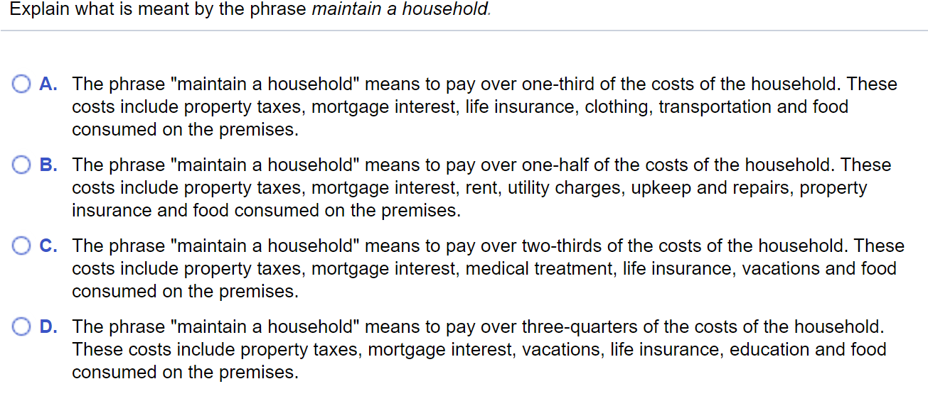 Solved Explain what is meant by the phrase maintain a | Chegg.com