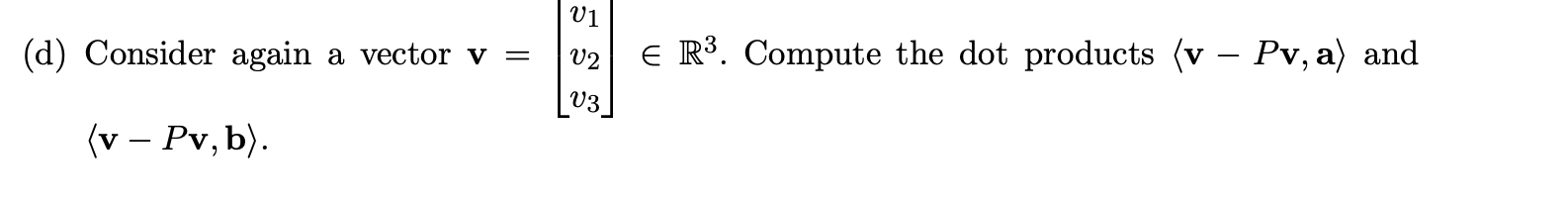 Solved Question 1: Projection onto a plane In this question, | Chegg.com