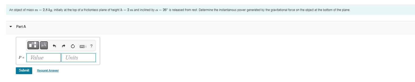 Solved - Part A Submit Request Answer | Chegg.com
