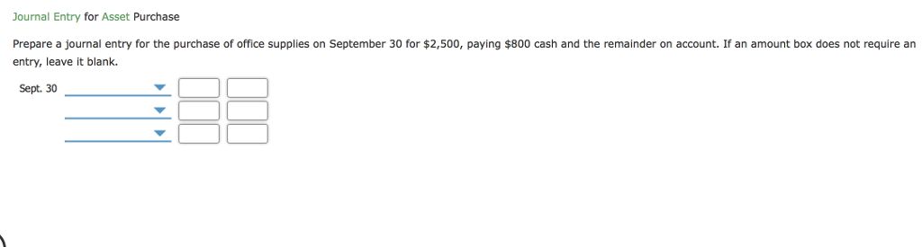 Solved Journal Entry for Asset Purchase Prepare a journal | Chegg.com