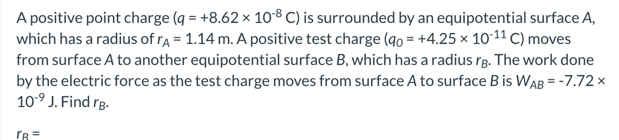 Solved A positive point charge (q=+8.62×10-8C) ﻿is | Chegg.com