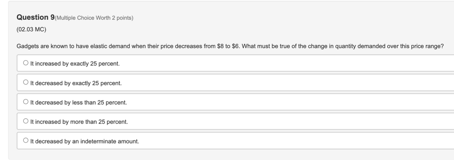 Solved Question 1(Multiple Choice Worth 2 points) (02.01 MC) | Chegg.com