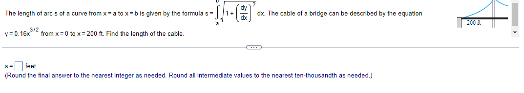 Solved The length of arc s of a curve from x=a to x=b is | Chegg.com